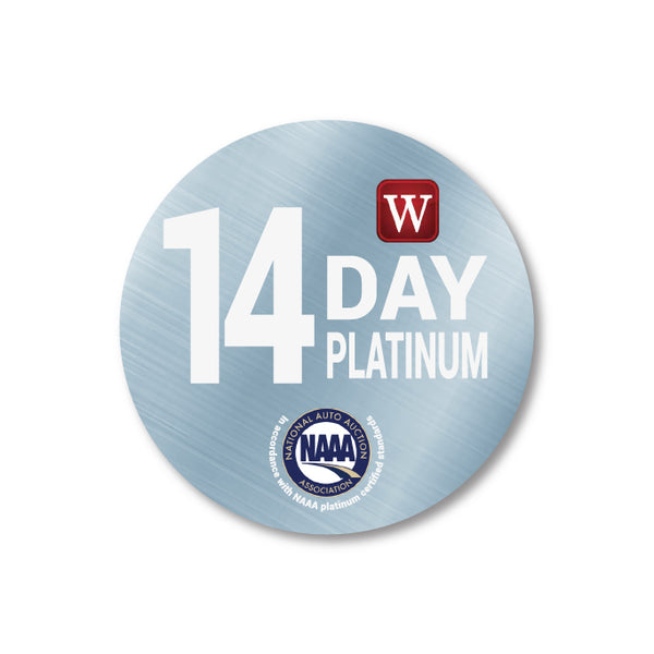 Westlake 14 Day Platinum Decal 8.5" Circle – Flywheel Brands