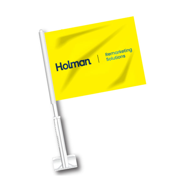 Holman Remarketing Solutions Car Flag – Flywheel Brands