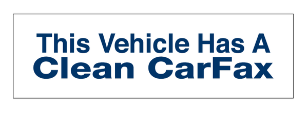 Clean CARFAX Decal – Flywheel Brands