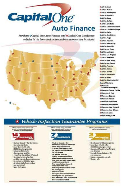Capital One Map 20x30 Poster – Flywheel Brands